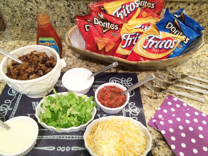 School Night Supper {Walking Tacos} – Dixie Delights