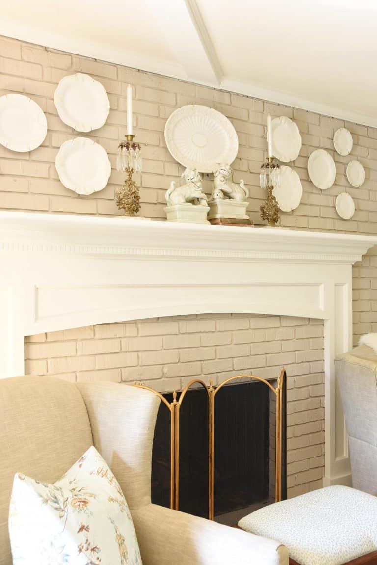 A New Fireplace Screen + Mantle Update – Dixie Delights