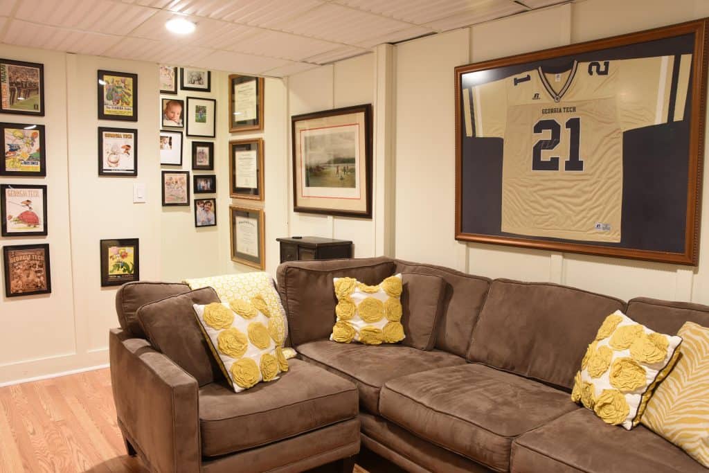 The Delightful Home {A Boy Cave Basement} – Dixie Delights