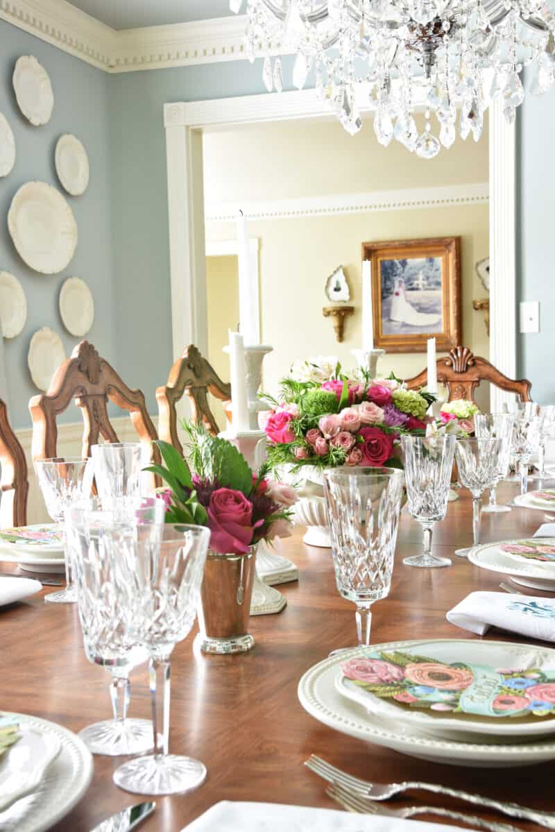 Formal Dining Table for Easter & Spring Events – Dixie Delights