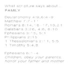 The Word of the Lord {Printable Teen Scripture Reference Guide} – Dixie ...