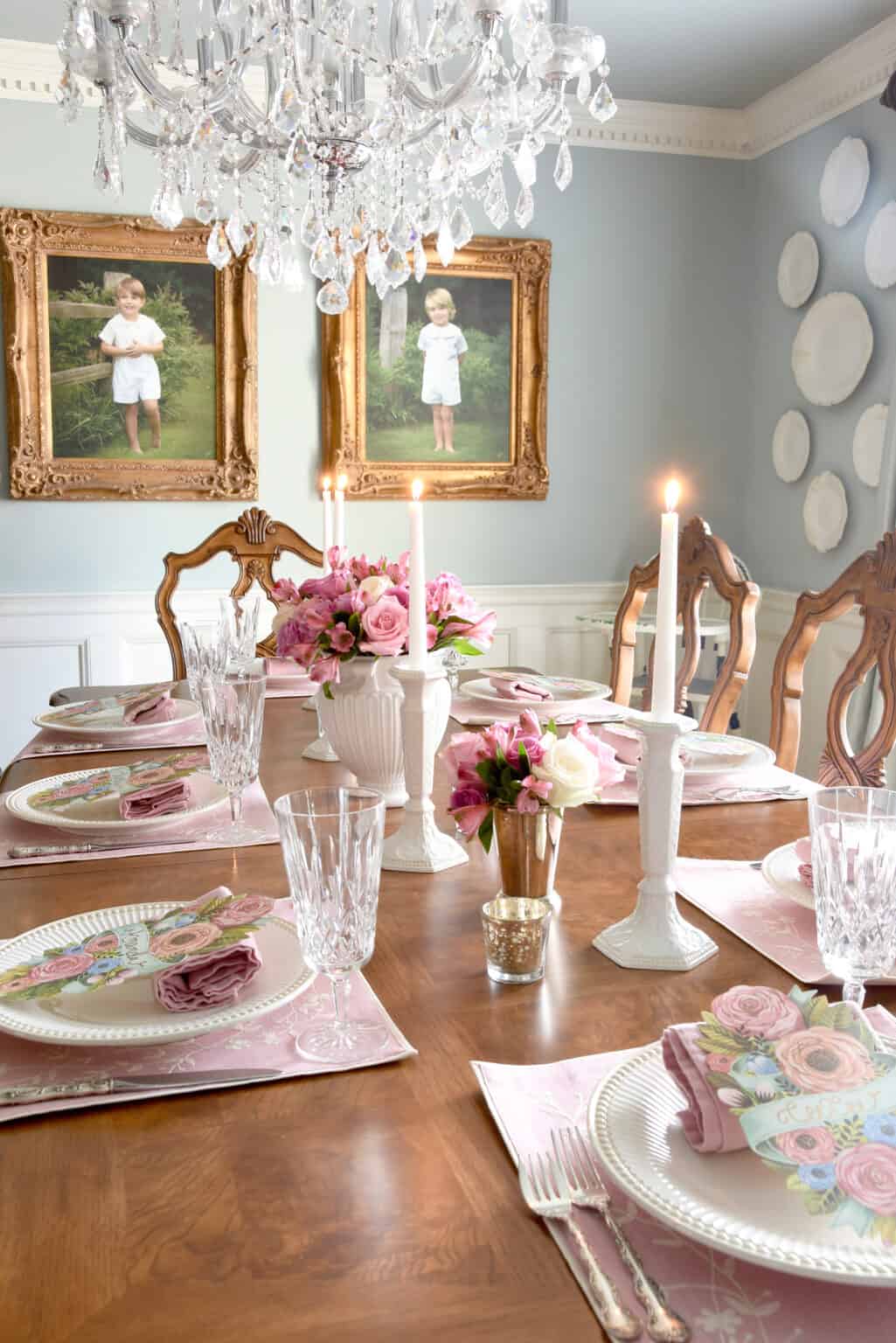 Birthday Dinner Table Celebrating Seven & Seventy-something – Dixie ...