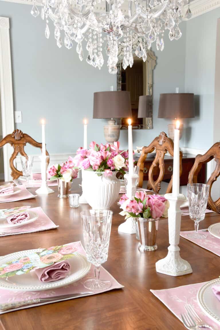 Birthday Dinner Table Celebrating Seven & Seventy-something – Dixie ...