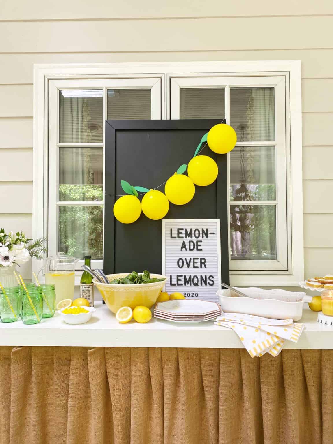 Lemonade Over Lemons {Last Day of School Lemon Inspired Dinner} – Dixie ...