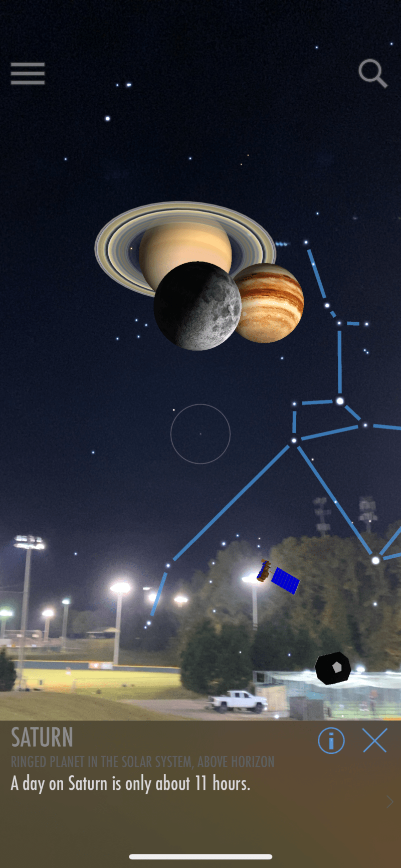 I Love {SkyView Stargazing App} – Dixie Delights