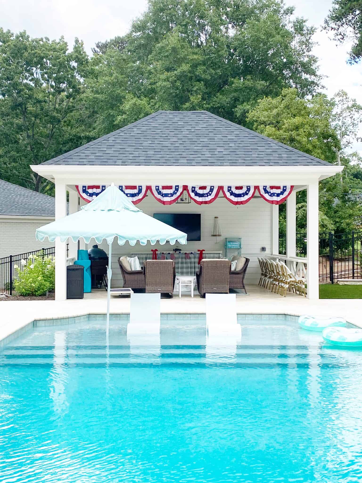 Stay Awhile {Our Patriotic Pool} – Dixie Delights