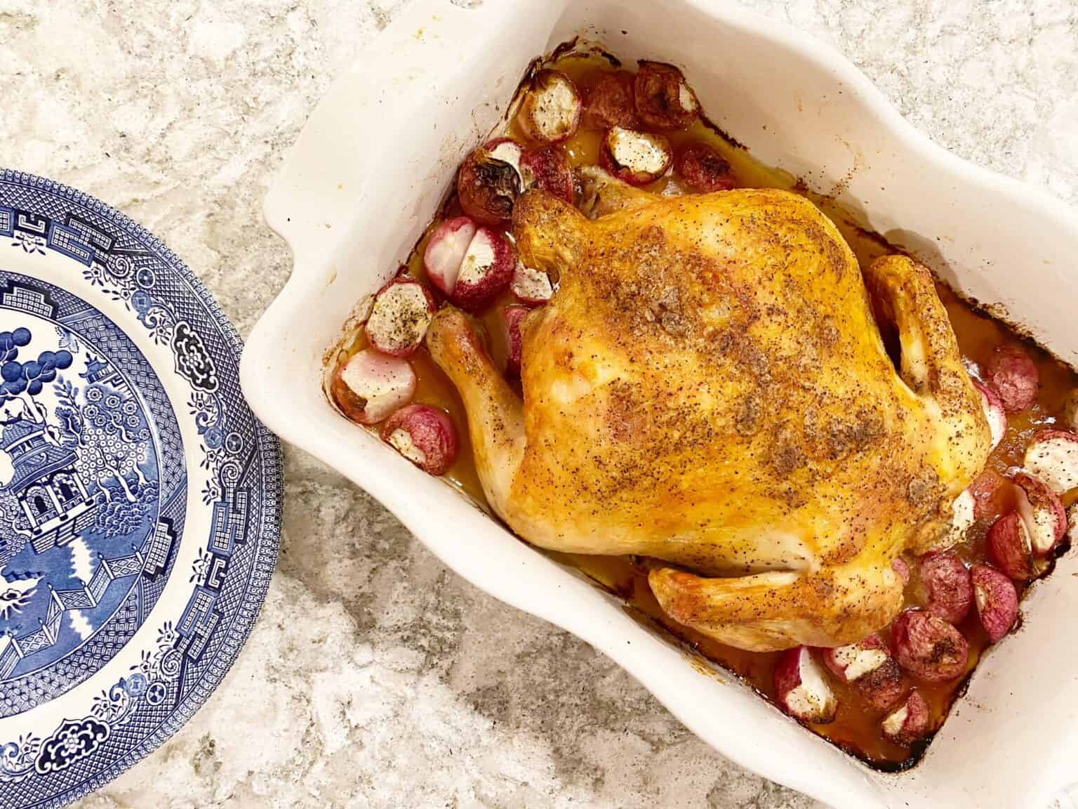 Sunday Supper {Chicken with Radishes, Lemon Mashed Potatoes, Parmesan ...