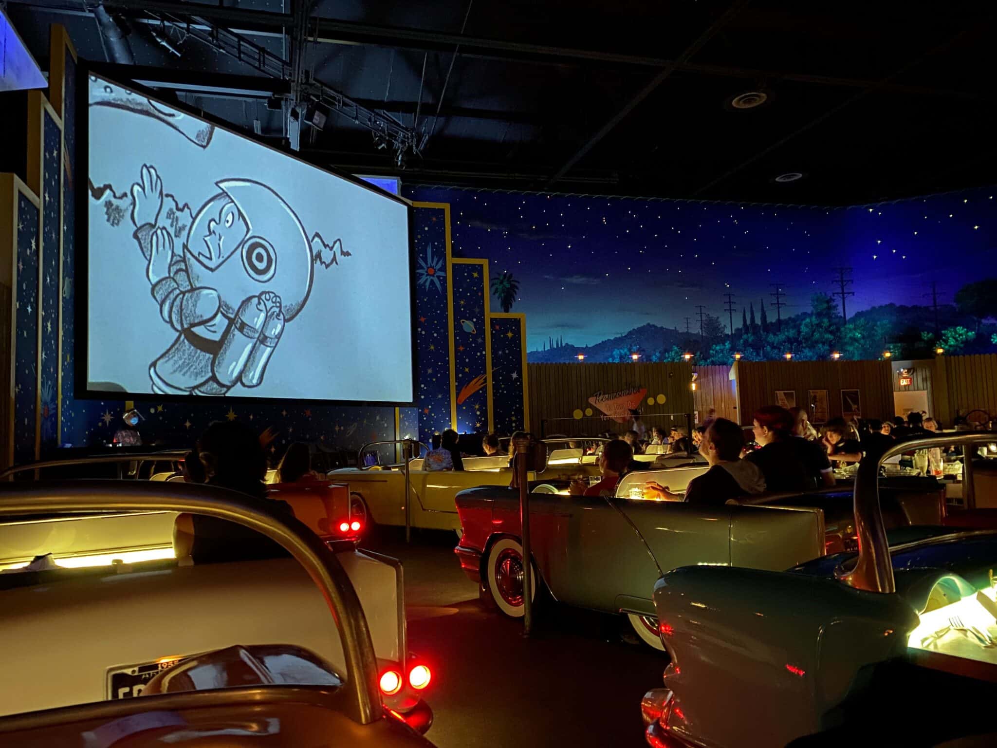 Sci-Fi Dine-In Theater Restaurant in Disney’s Hollywood Studios – Dixie ...