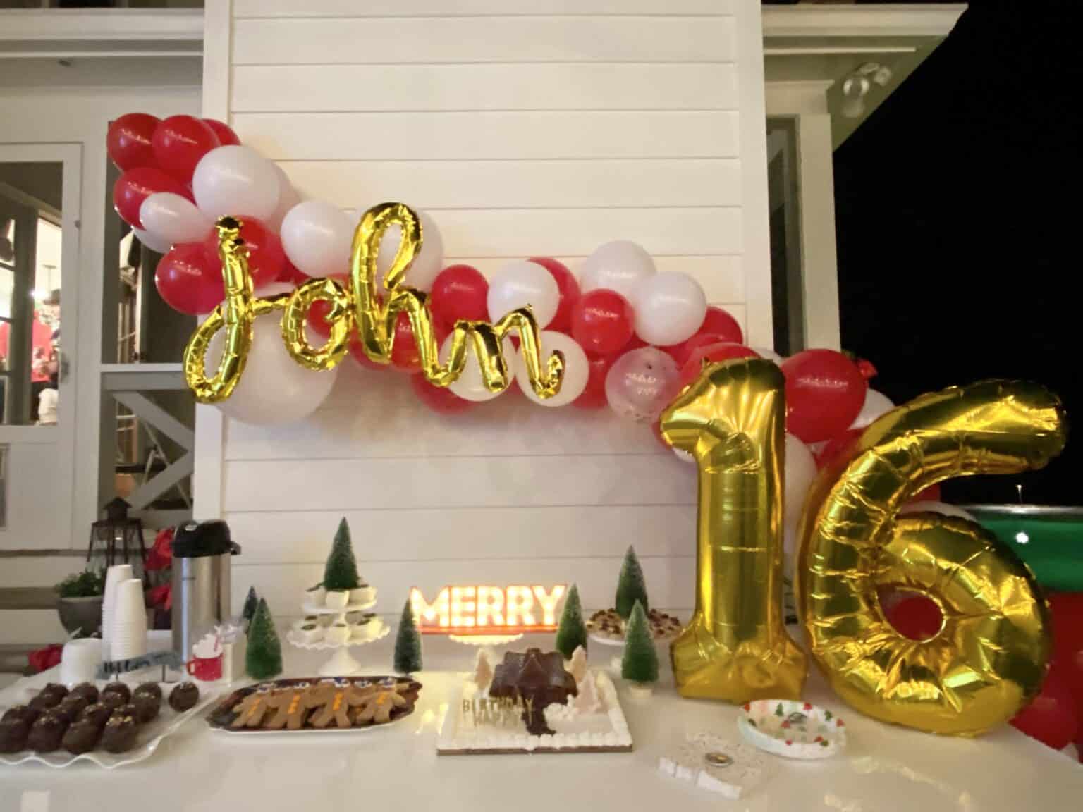 A Surprise “Sweet” 16 Christmas Celebration – Dixie Delights