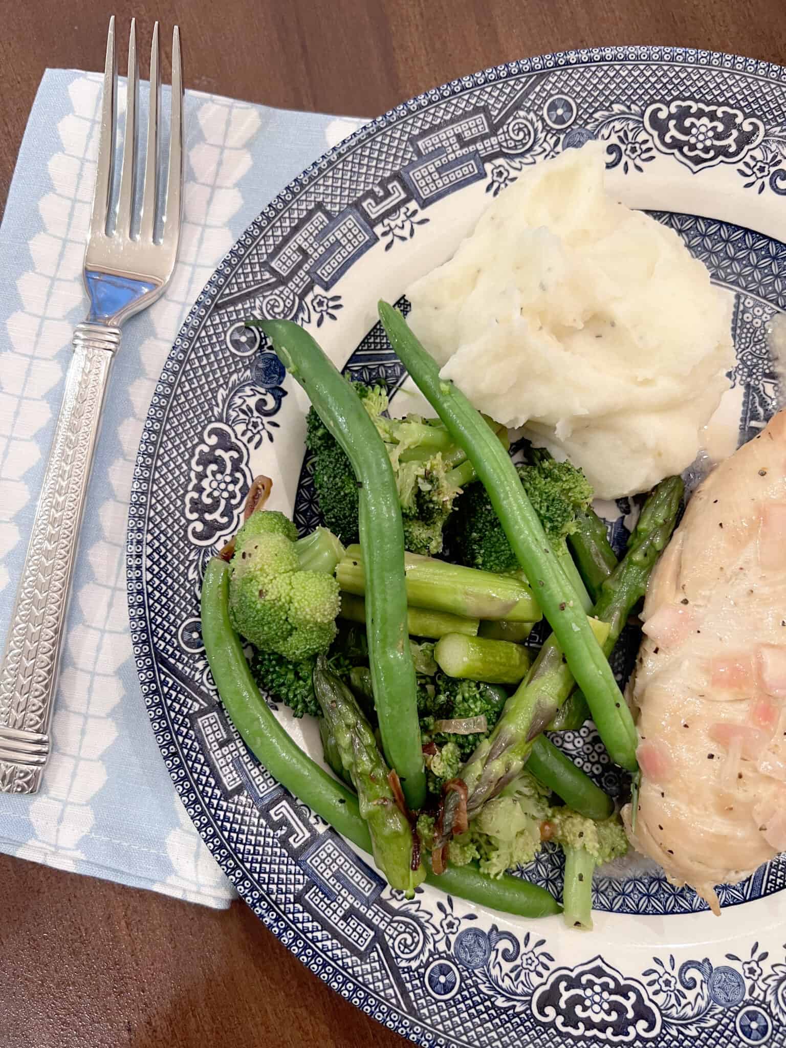 Sunday Supper {Chicken with Shallots & Green Green Spring Vegetables ...