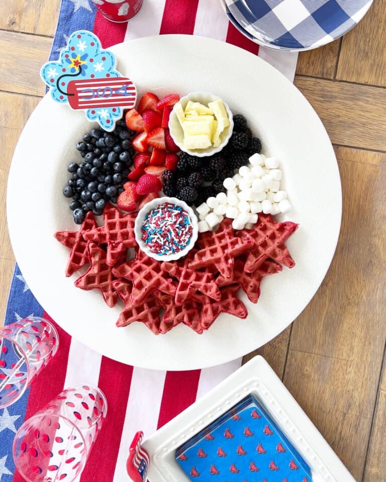 A Red {Velvet}, White and Blue Breakfast – Dixie Delights