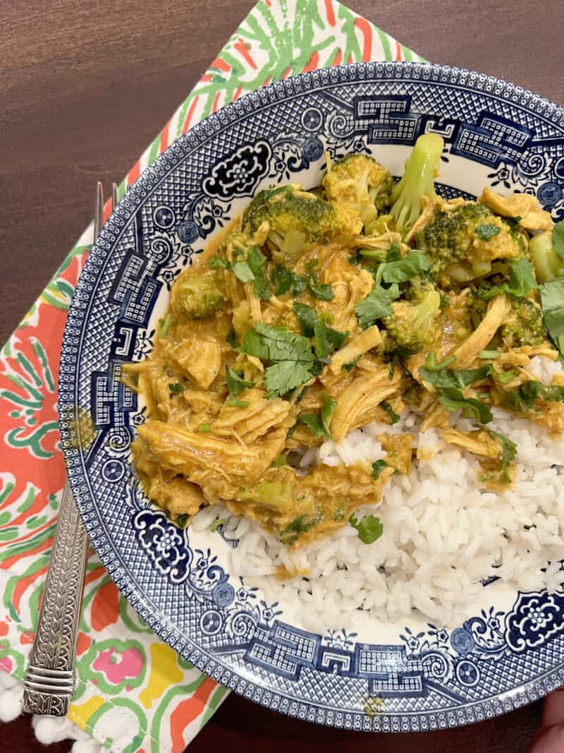 School Night Supper {Simple Coconut Curry Chicken} – Dixie Delights