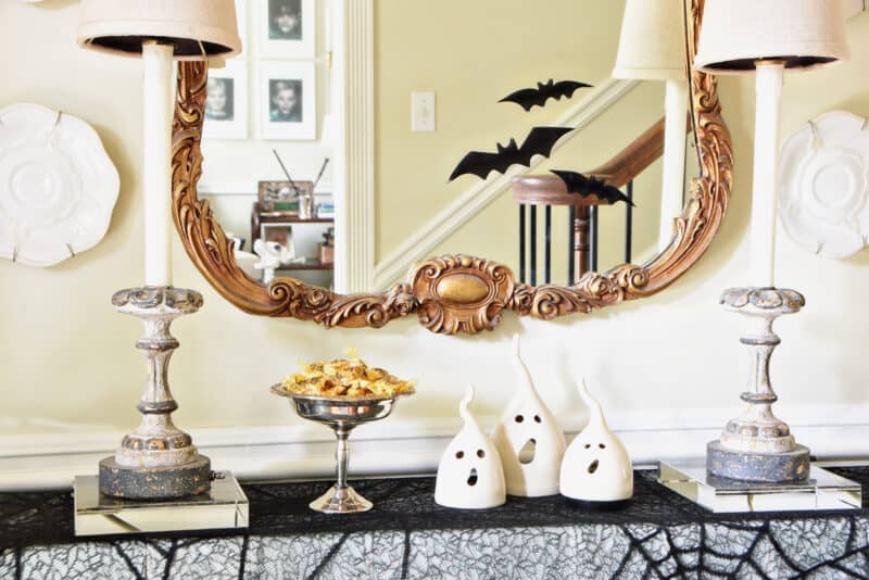 Haunted Halloween Home Tour 2022 {Entry Foyer} – Dixie Delights