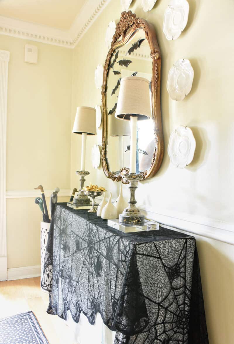 Haunted Halloween Home Tour 2022 {Entry Foyer} – Dixie Delights