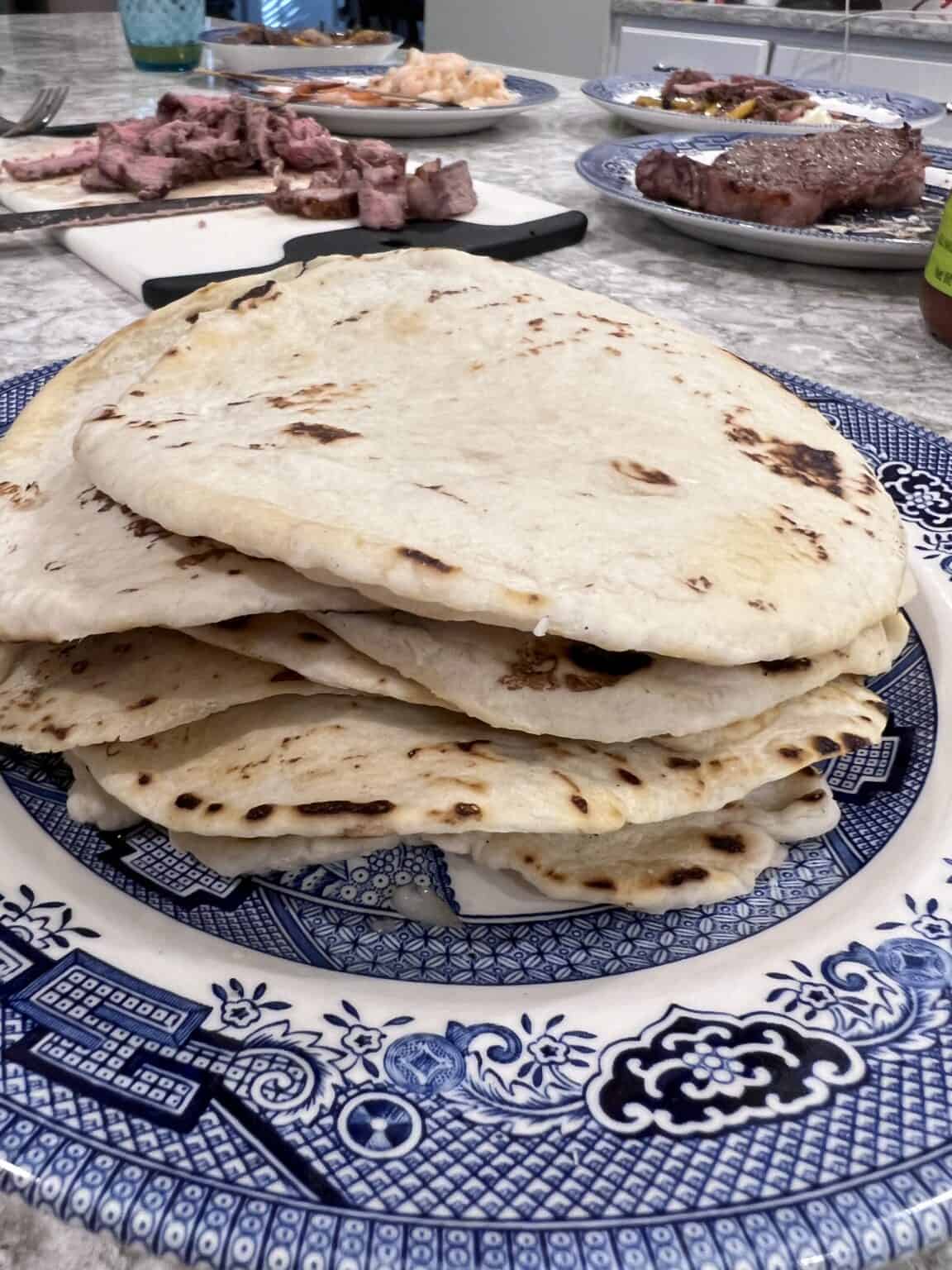 Sunday Supper {Steak Fajitas & Homemade Flour Tortillas} – Dixie Delights