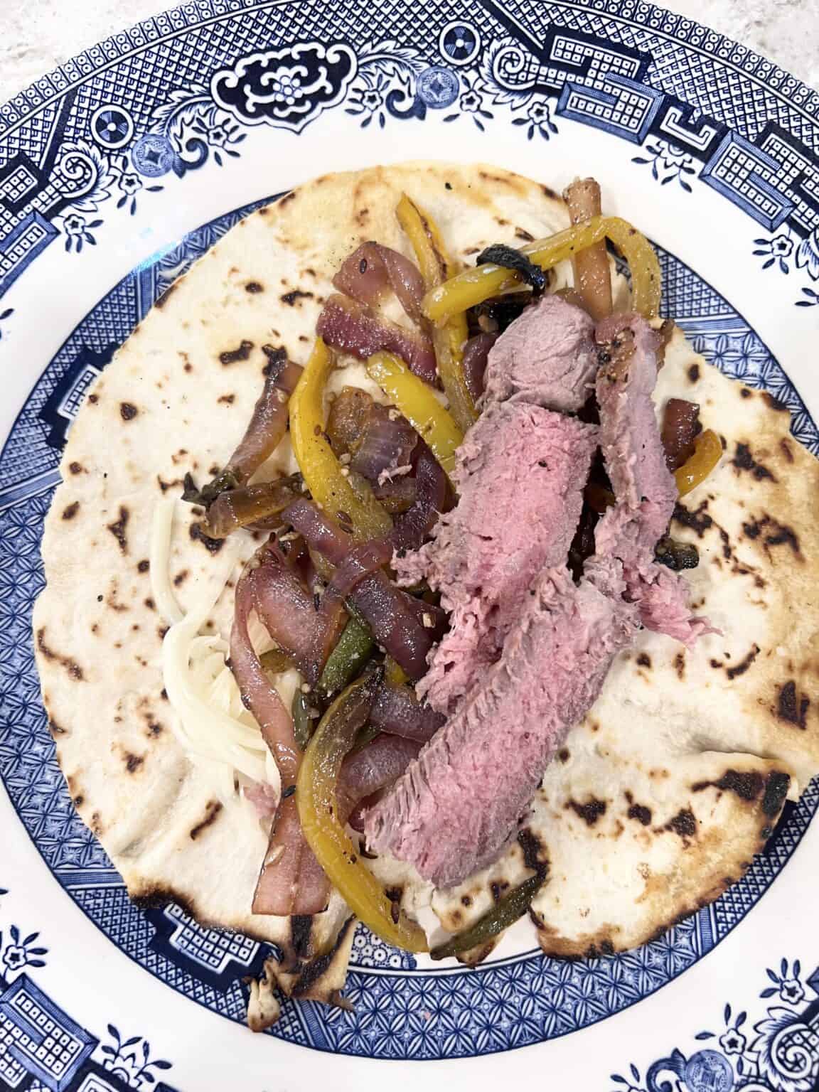 Sunday Supper {Steak Fajitas & Homemade Flour Tortillas} – Dixie Delights