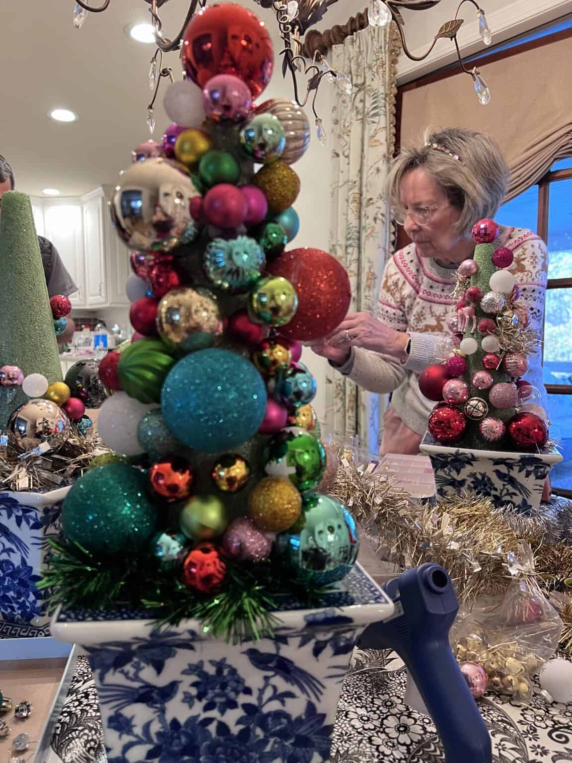 Celebrating Christmas 2022 {Making Tinsel Trees} – Dixie Delights