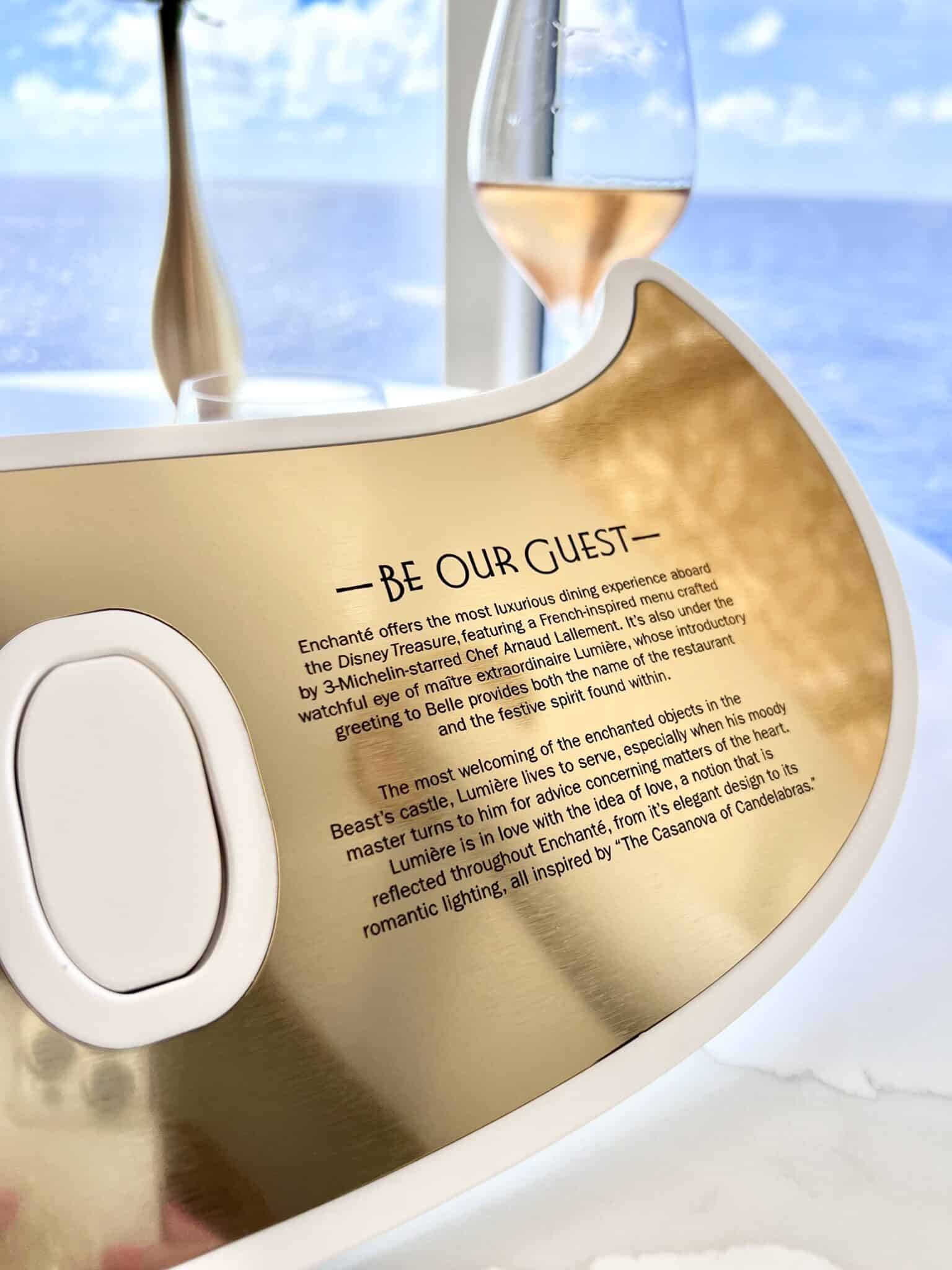 The Disney Wish & Disney Treasure {Enchanté by Chef Arnaud Lallement ...