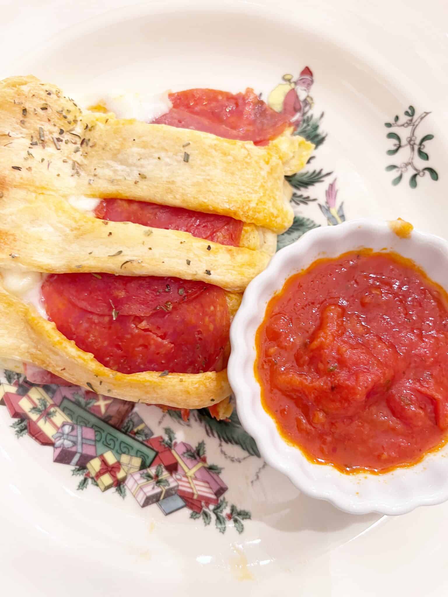 Celebrating Christmas 2022 {Candy Cane Calzone} – Dixie Delights
