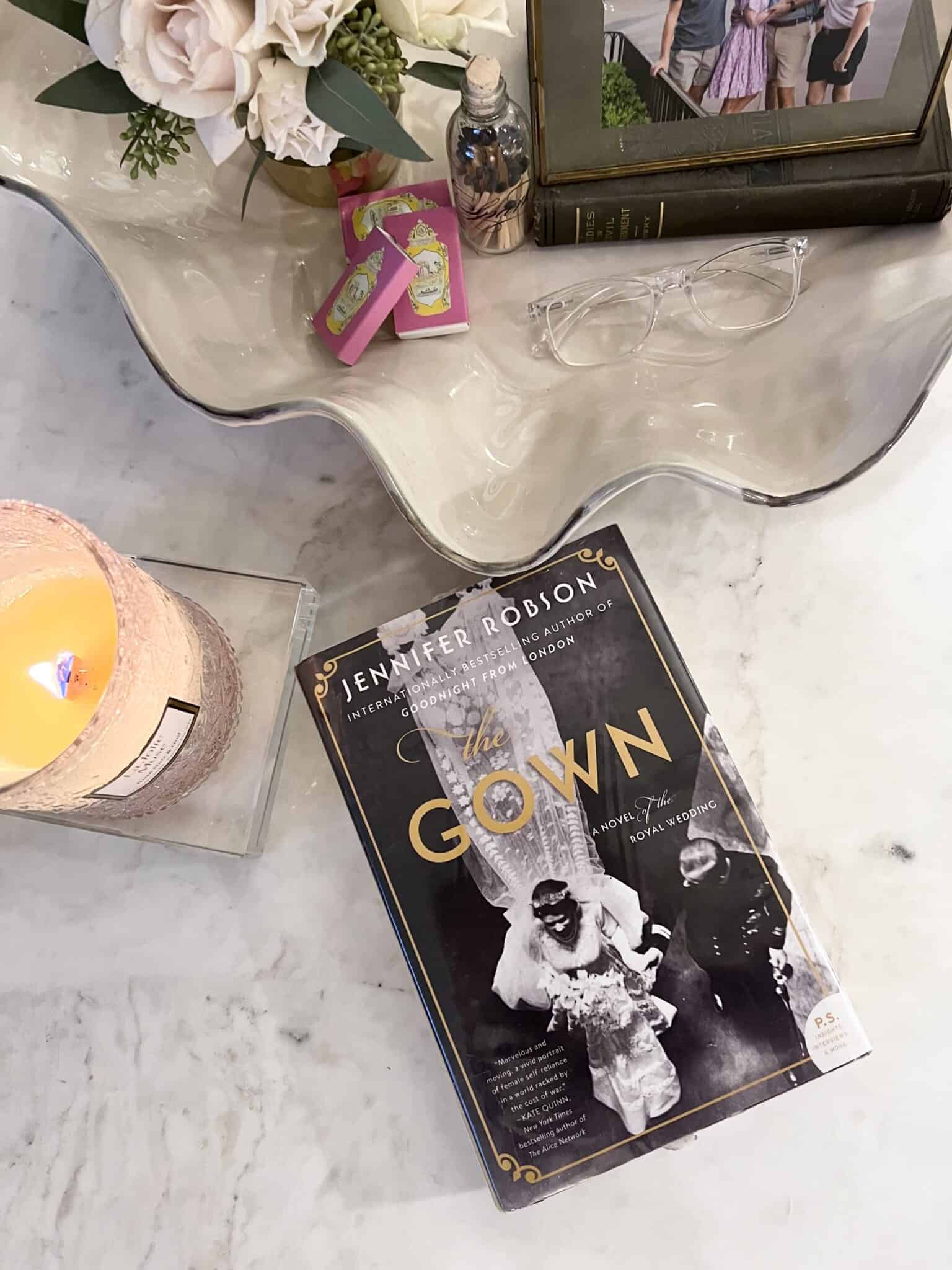 On My Bedside {12 Books in 12 Months: The Gown} – Dixie Delights