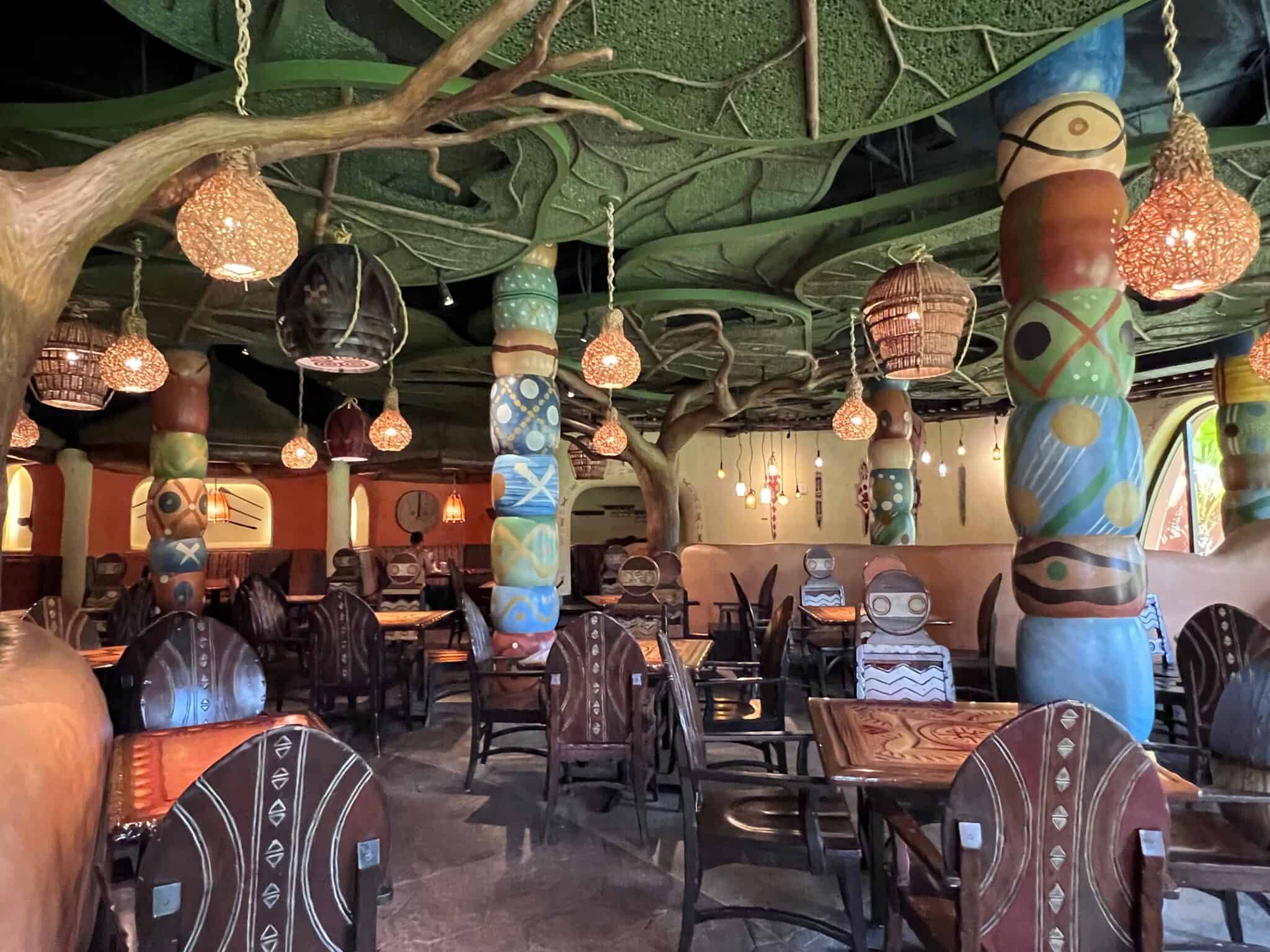 Sanaa Restaurant at Disney’s Animal Kingdom Lodge: Kidani Village ...