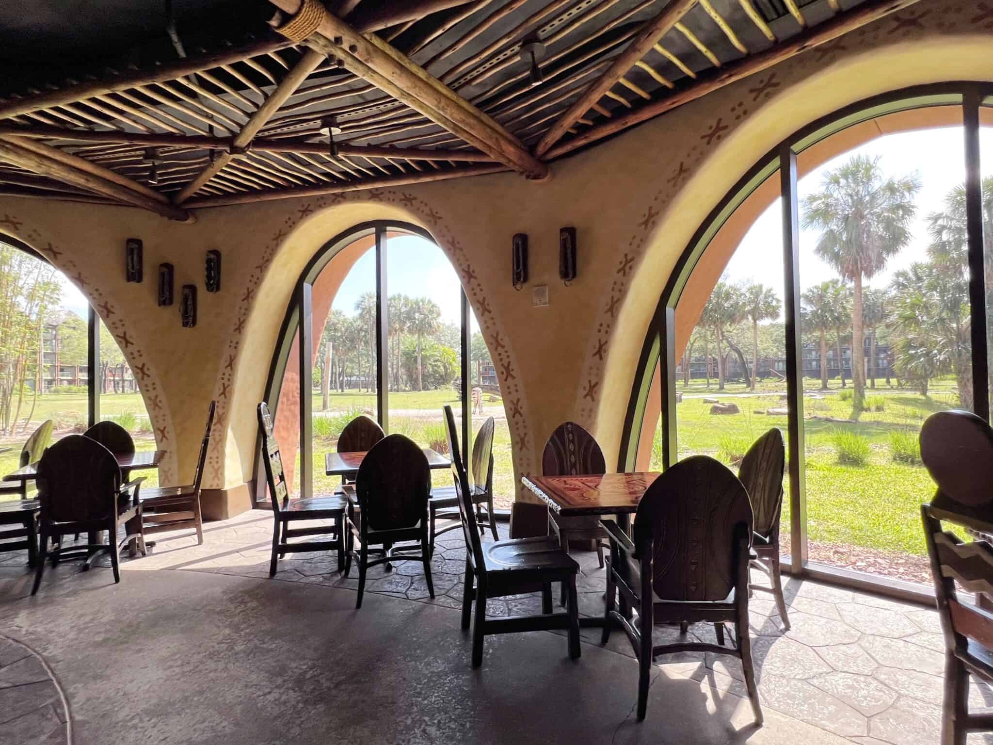 Sanaa Restaurant at Disney’s Animal Kingdom Lodge: Kidani Village ...