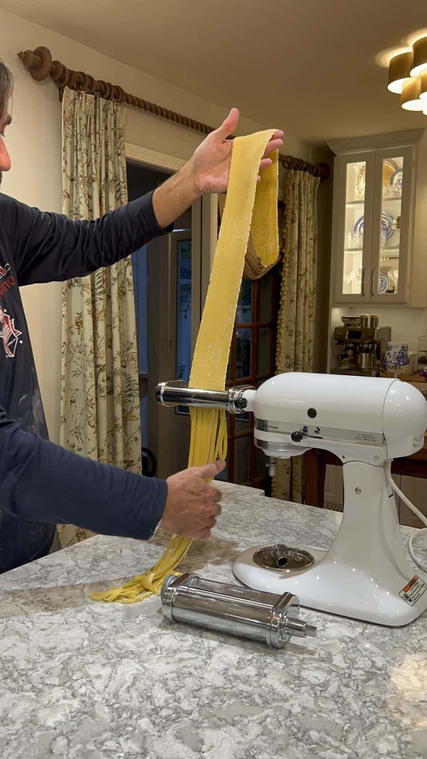 Sunday Supper {Homemade Pasta Night with “Real” Meatballs & Spaghetti ...