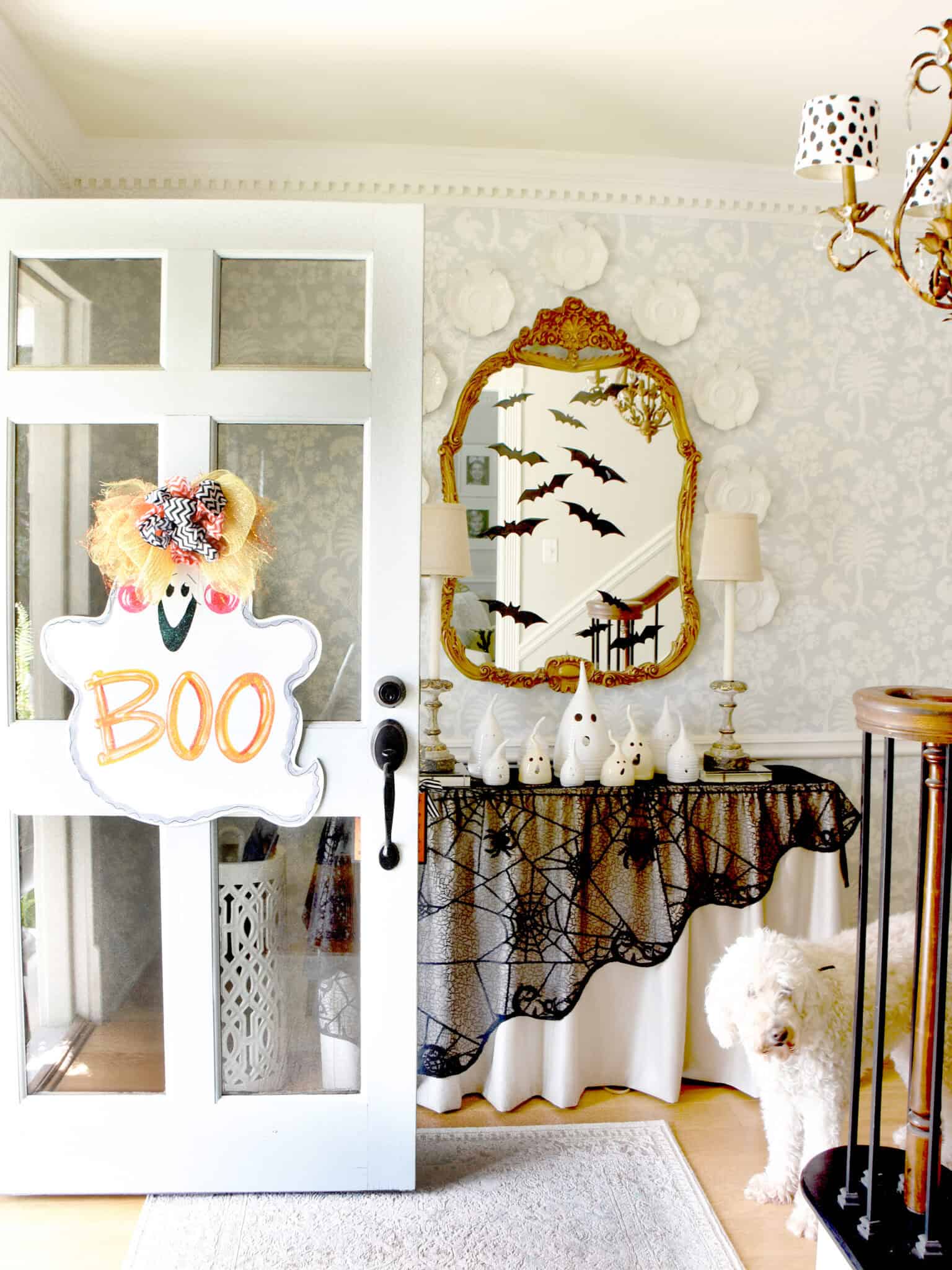Haunted Halloween Home Tour 2025 {Entry Foyer} – Dixie Delights
