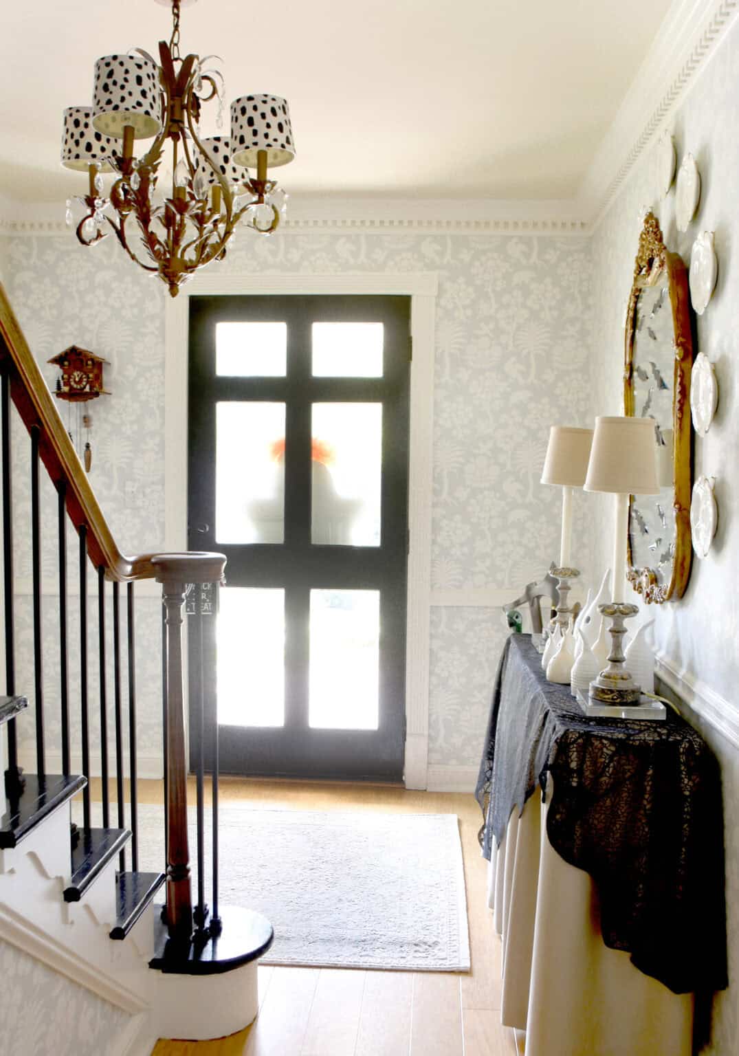 Haunted Halloween Home Tour 2025 {Entry Foyer} – Dixie Delights