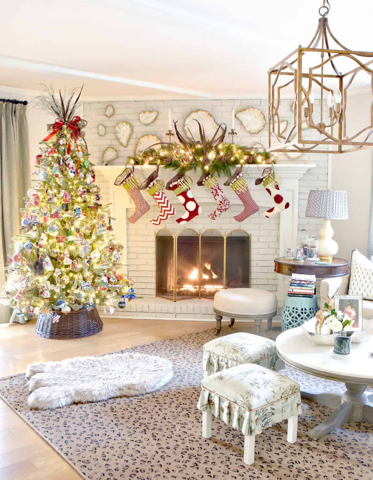 Classic Christmas Home Tour 2025 {The Den} – Dixie Delights
