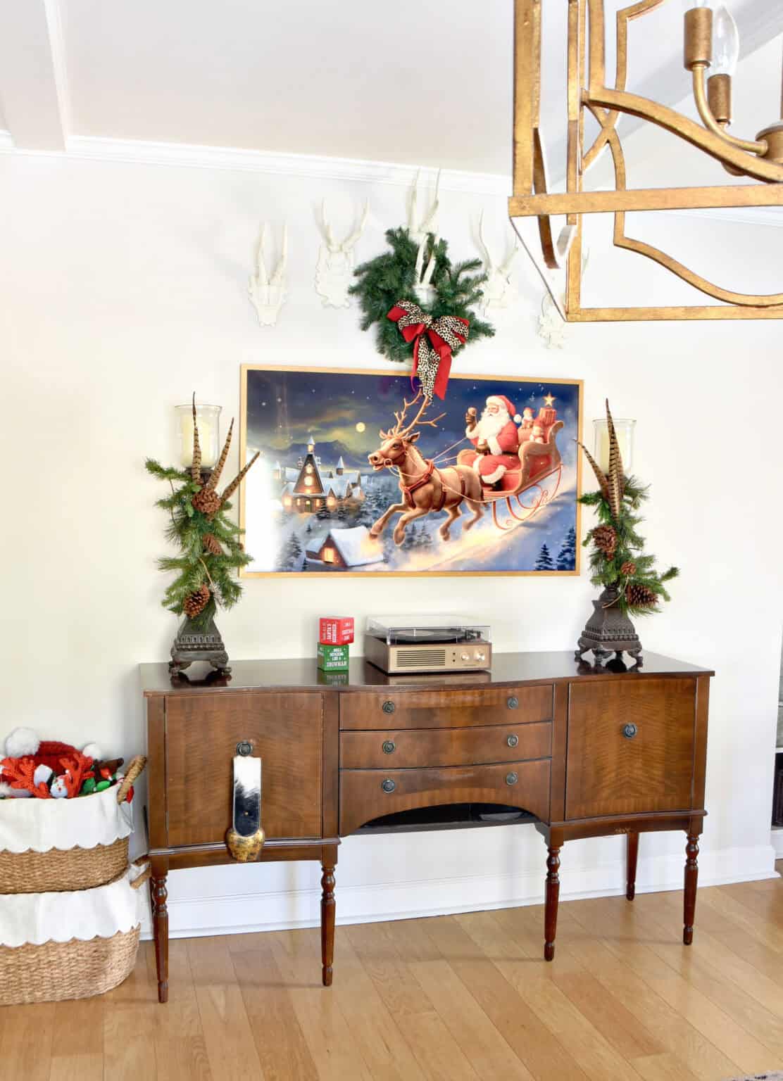 Classic Christmas Home Tour 2025 {The Den} – Dixie Delights
