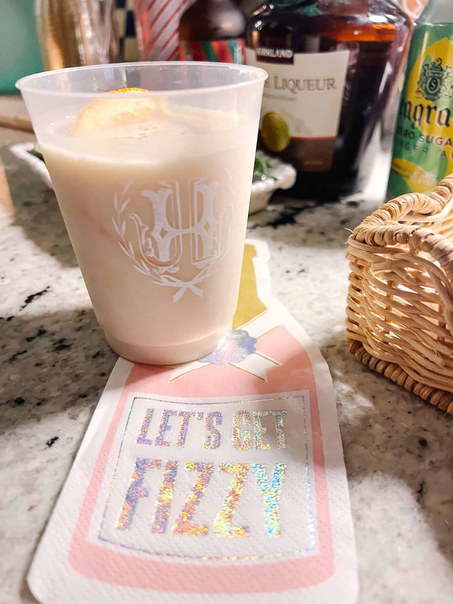 Happy Hour {Triple B Milk Punch} – Dixie Delights